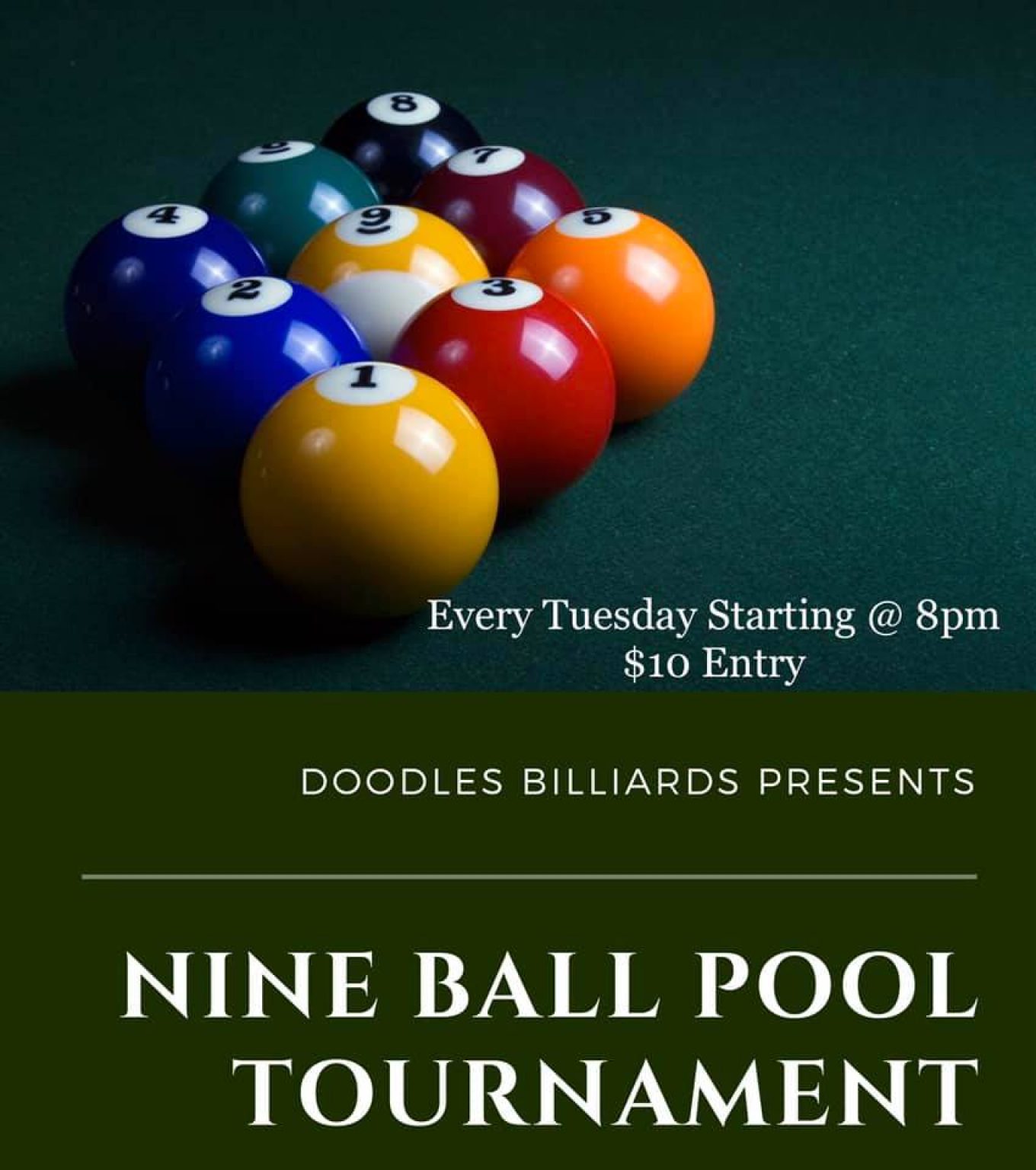 Nine Ball Pool Tournament - Liberty County