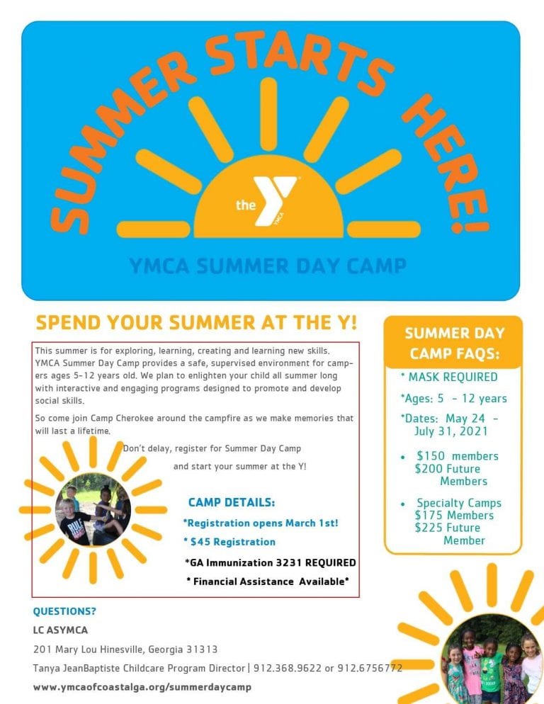 YMCA Summer Day Camp - Liberty County