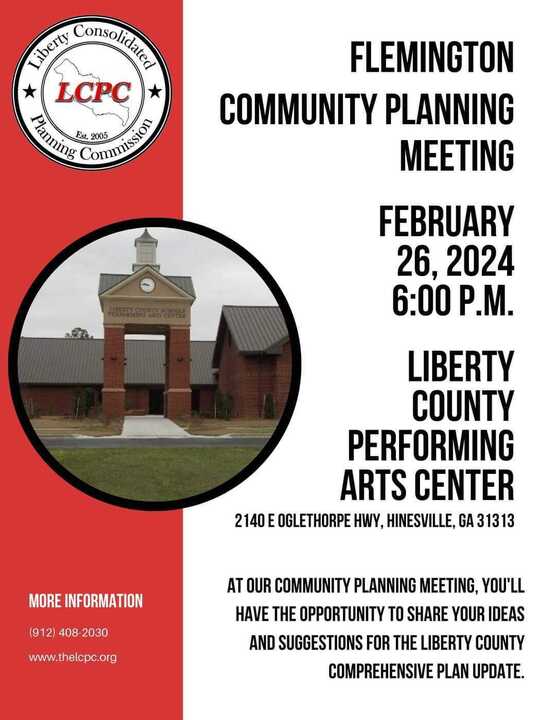 Flemington Community Planning Meeting - Liberty County