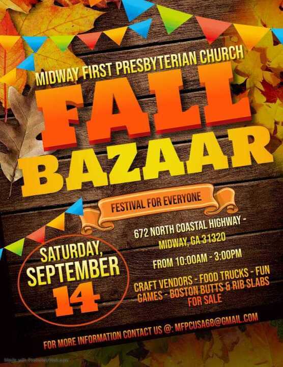 Fall Bazaar Festival - Liberty County