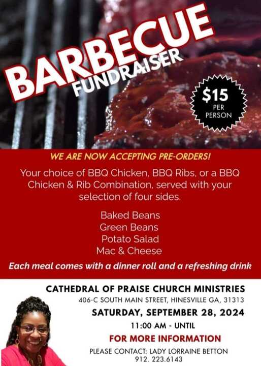 Barbecue Fundraiser - Liberty County