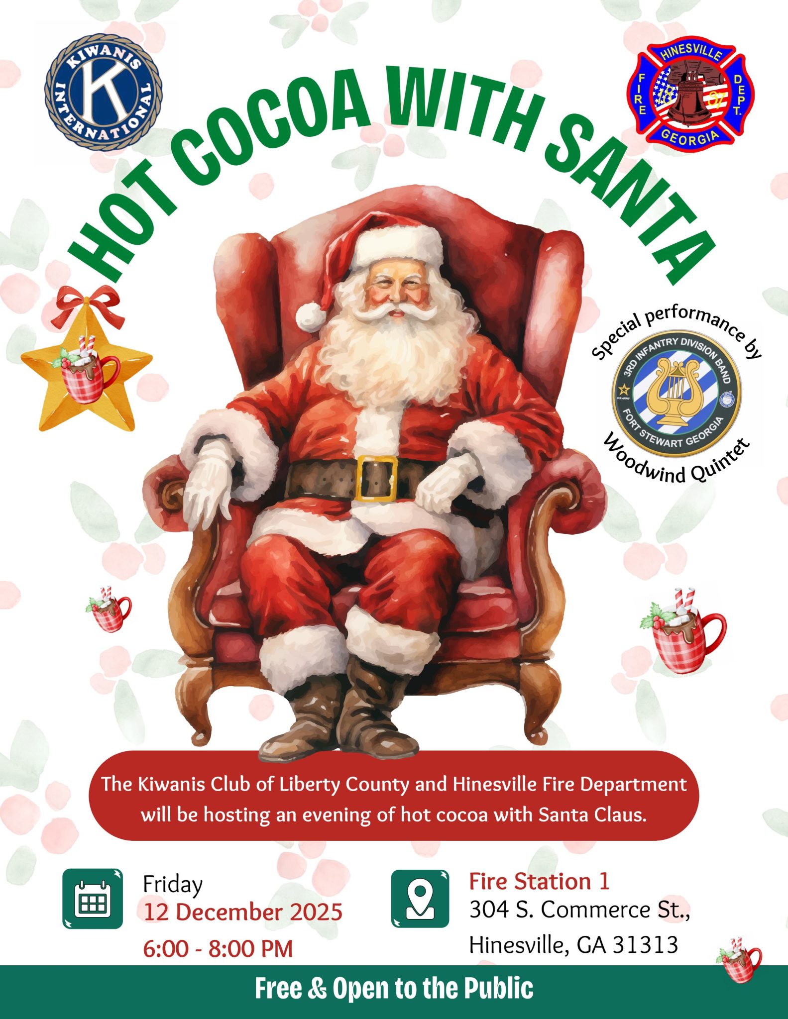 Hot Coco with Santa - Liberty County