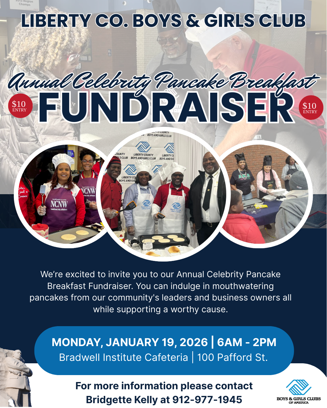 Boys & Girls Club – Annual Celebrity Pancake Breakfast Fundraiser ...