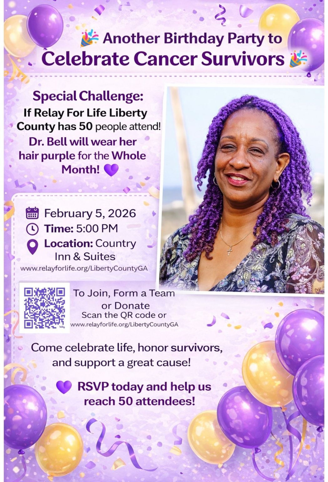 Relay for Life: Another Birthday Party - Liberty County